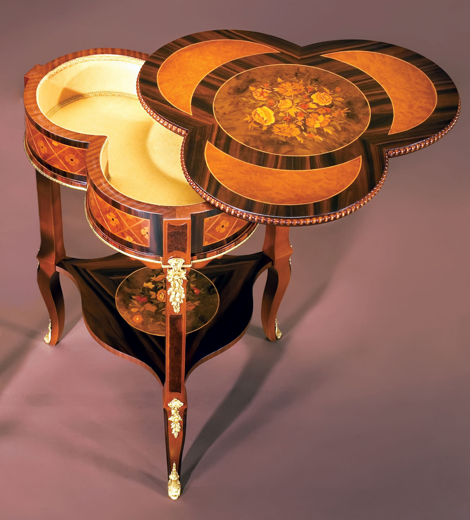 David Michael Inlaid End Table | Wayfair
