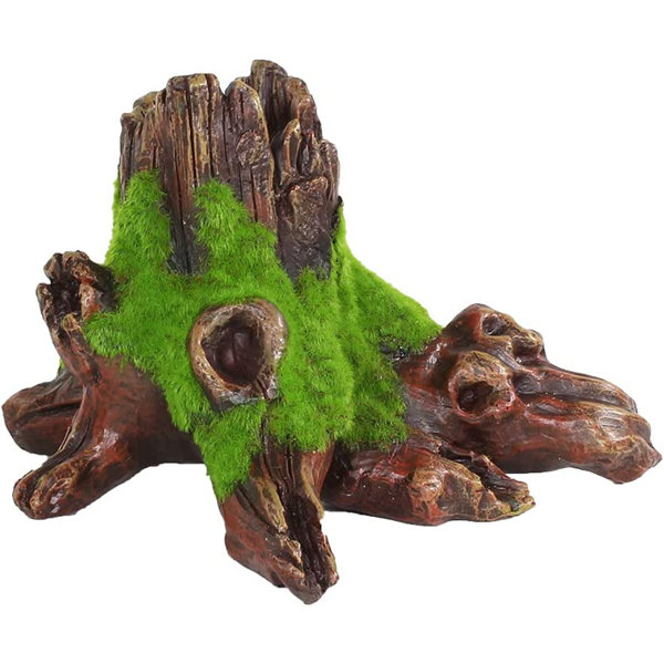 Penn Plax Aqua-Flora 3-Piece Bogwood Glosso Plant Aquarium Decoration ...