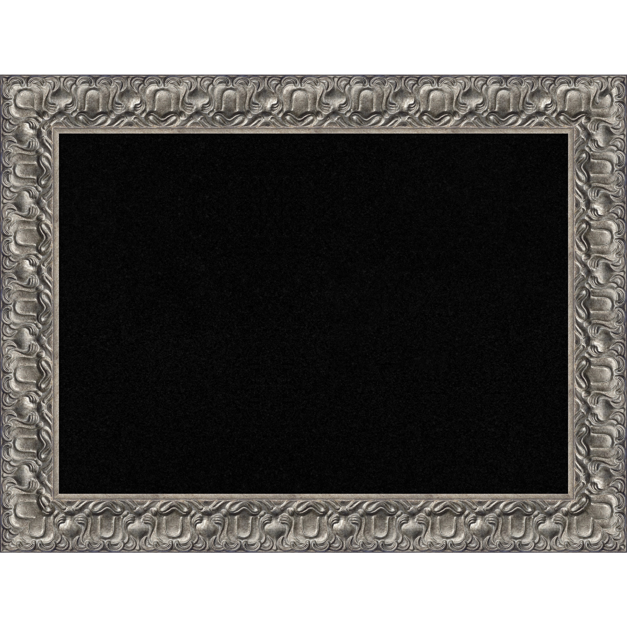 Amanti Art Black Cork Board Silver - Wayfair Canada