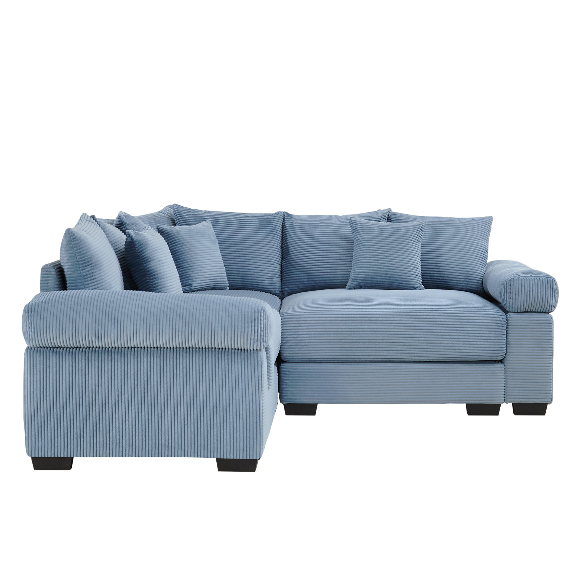 Latitude Run® Oversized Cloud Modular Sectional Couch,Convertible ...