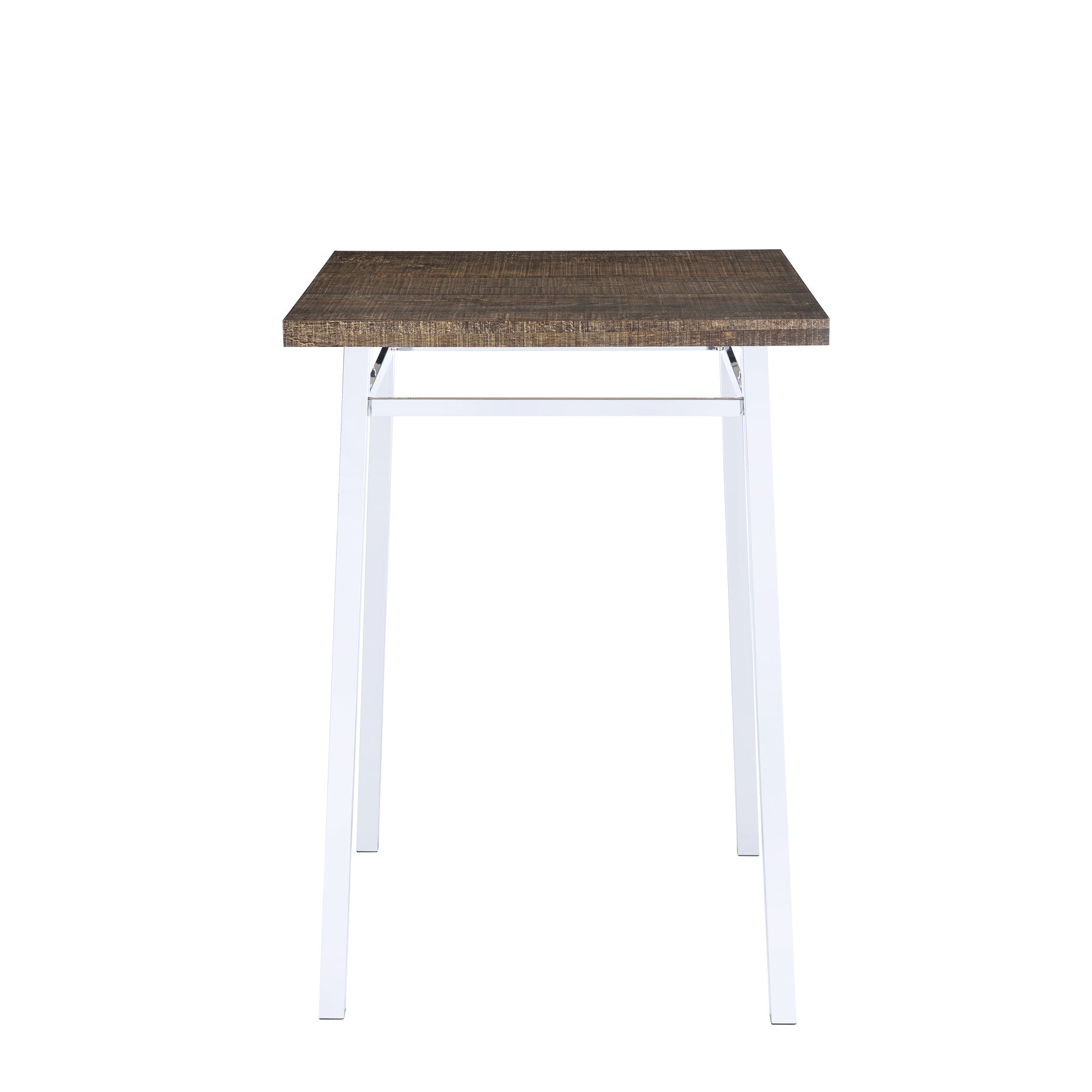 Latitude Run® Elegant Square Bar Table With Oak And , Enhancing Your ...