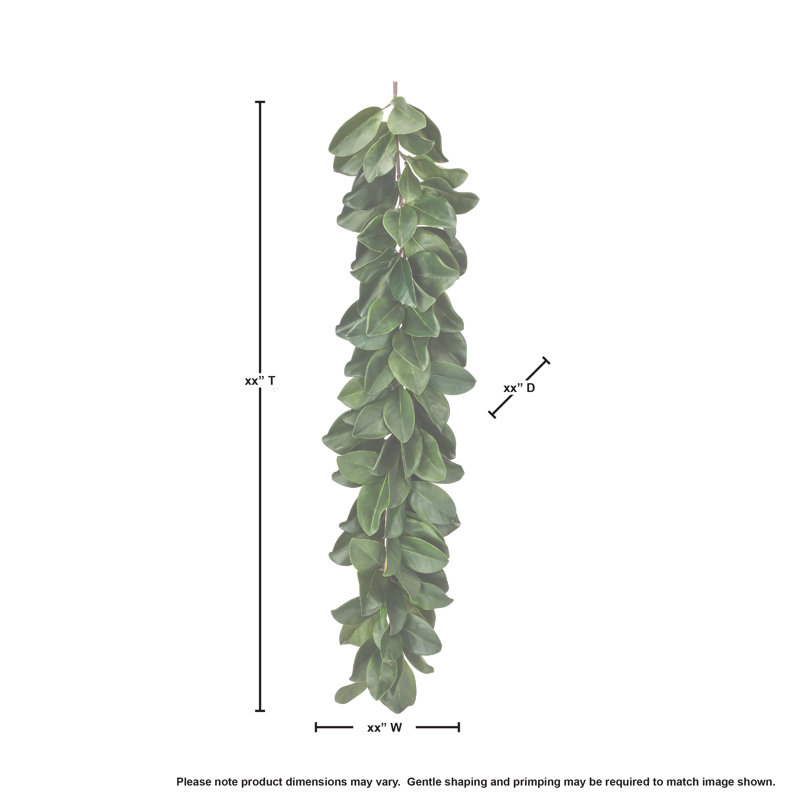 Joss & Main 48'' in. Artifical Magnolia Leaf Garland | Joss & Main
