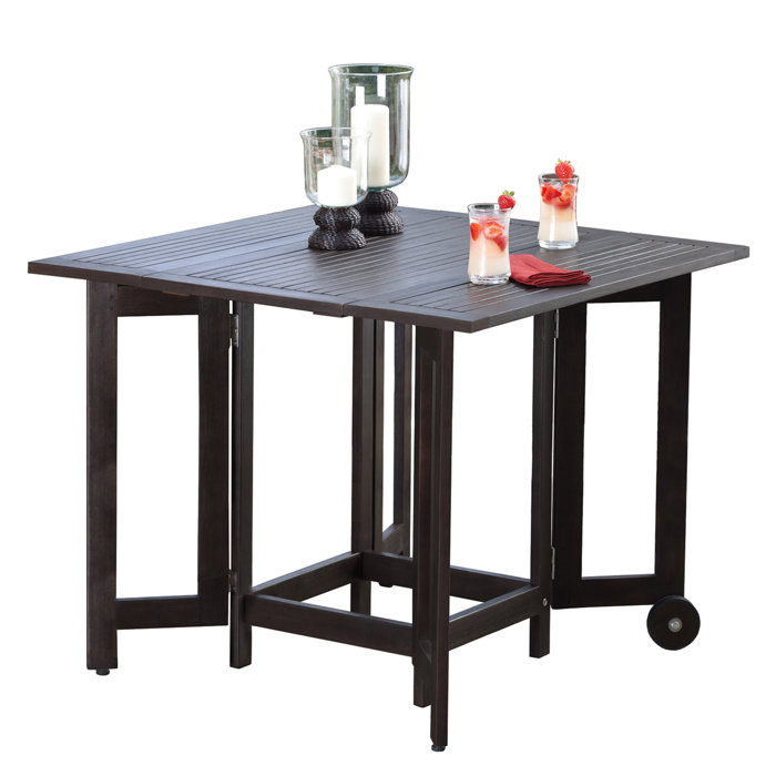 Breakwater Bay Lidiya Extendable/Folding Wooden Dining Table & Reviews ...