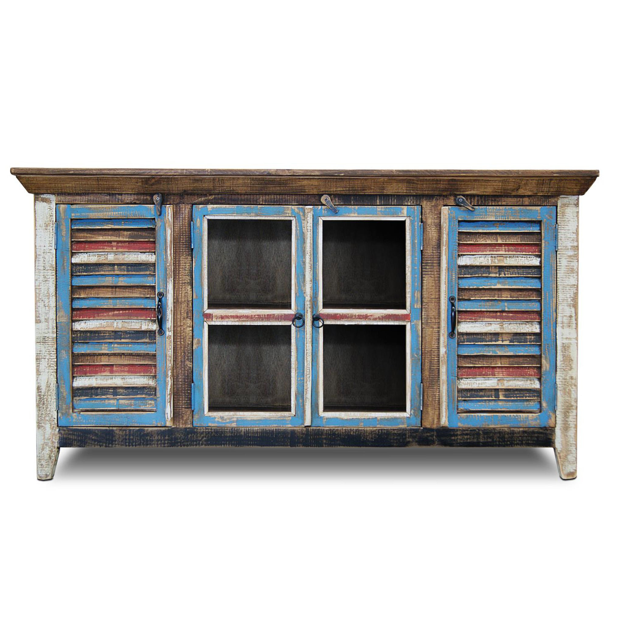 Longshore Tides La Boca Shutter Door TV Stand - 65'' - Wayfair Canada