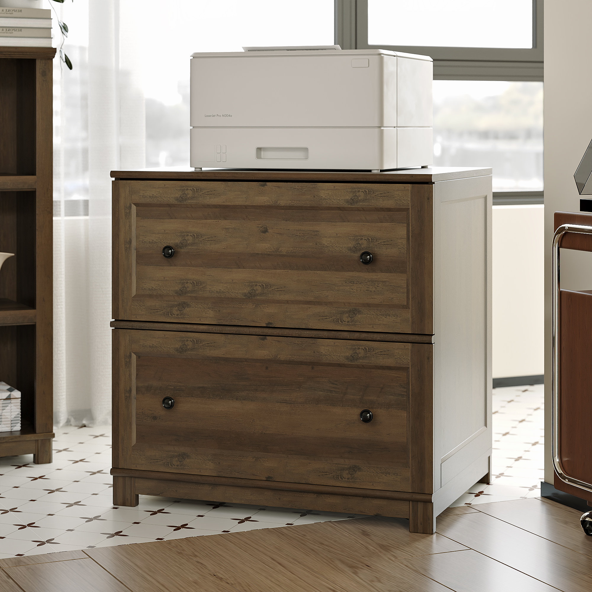 Gracie Oaks Rustic File Cabinet - Wayfair Canada