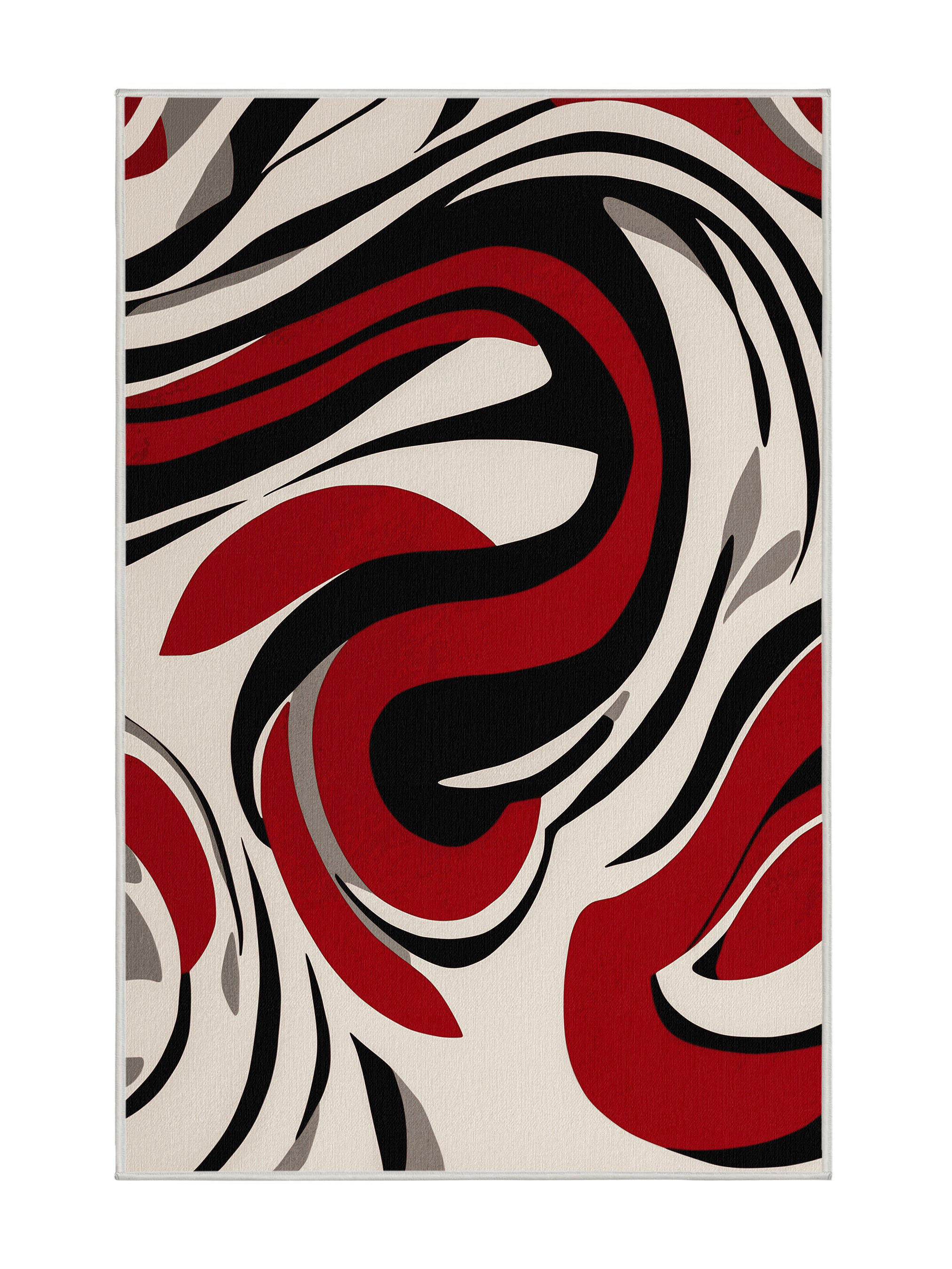Wrought Studio™ Radiant Swirl Rug | Wayfair