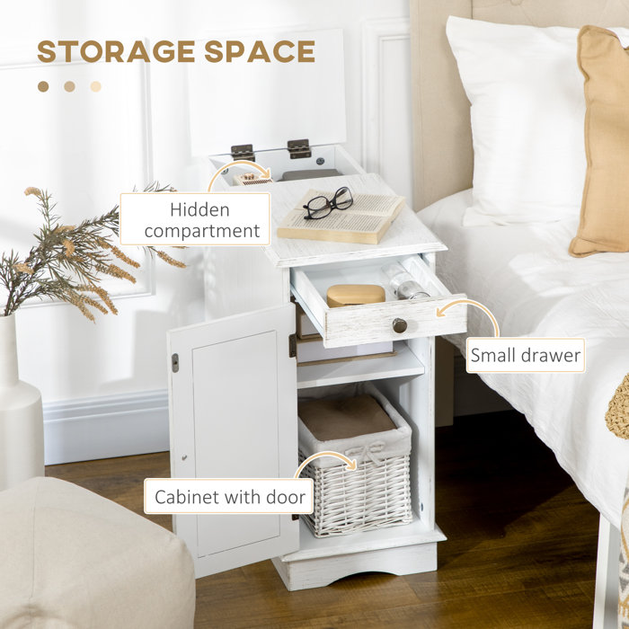 Lark Manor Frame End Table with Storage & Reviews | Wayfair