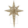 Northlight Seasonal 36" LED Lighted Gold Star of Bethlehem Outdoor ...