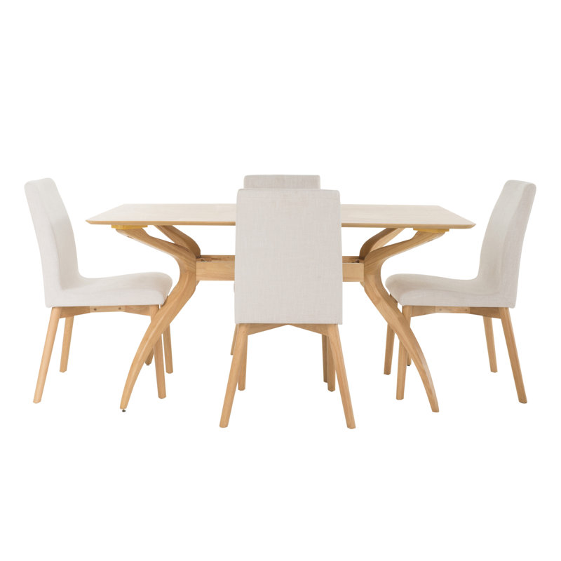 George Oliver Babala 5 - Piece Dining Set & Reviews | Wayfair