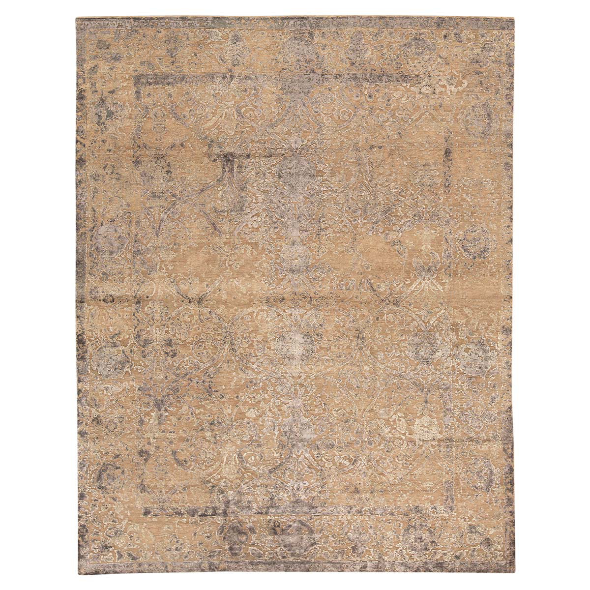 Bokara Rug Co., Inc. One-of-a-Kind Hand-Knotted 8'10" x 11'8" Rectangle ...
