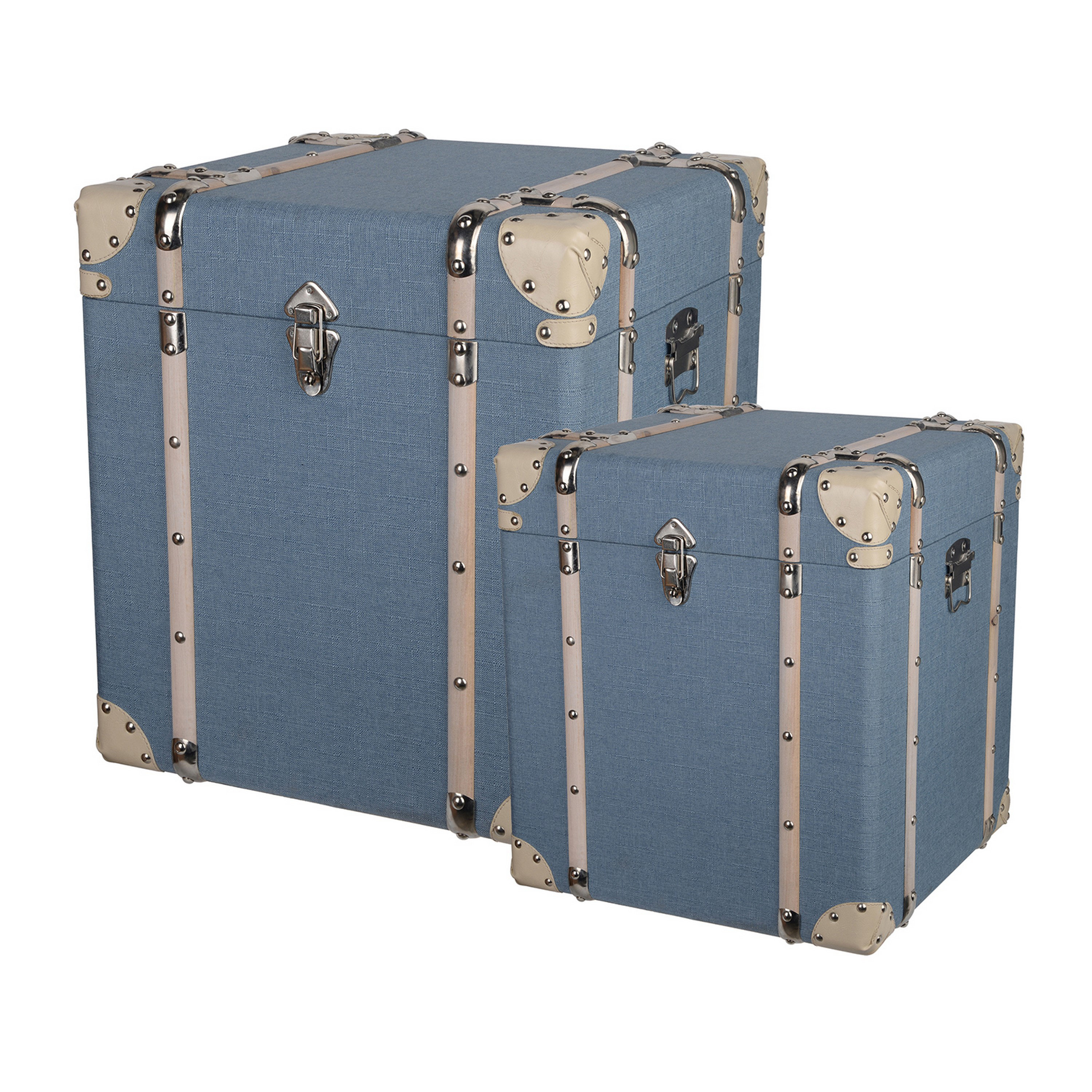 Darby Home Co Abaigh 2 Piece Accent Trunk | Wayfair