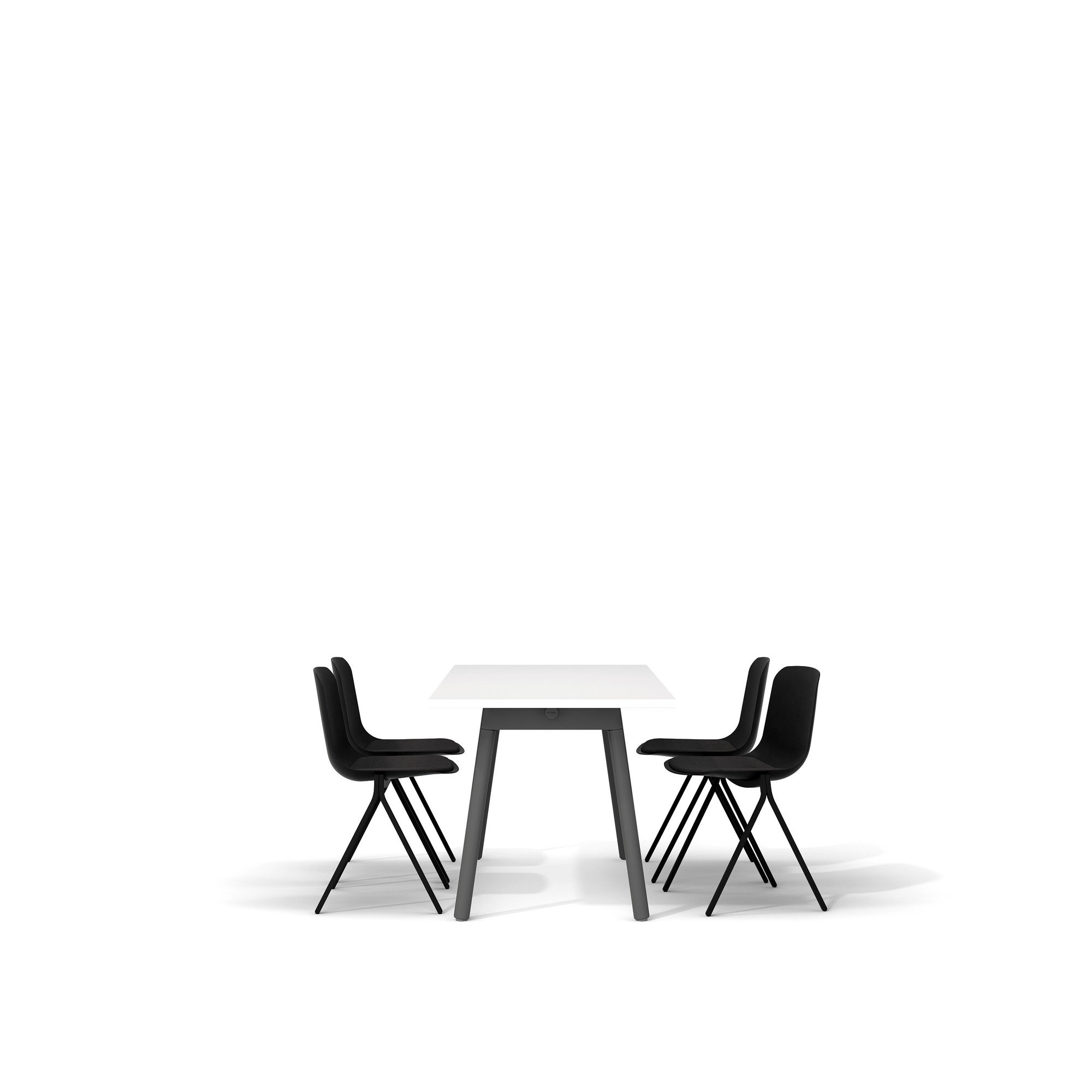 Poppin Series A Table with Key Chairs - Wayfair Canada