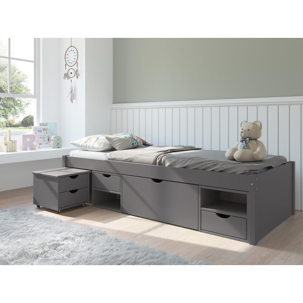 Union Rustic Till bed 90 x 200cm in gray. | Wayfair.co.uk