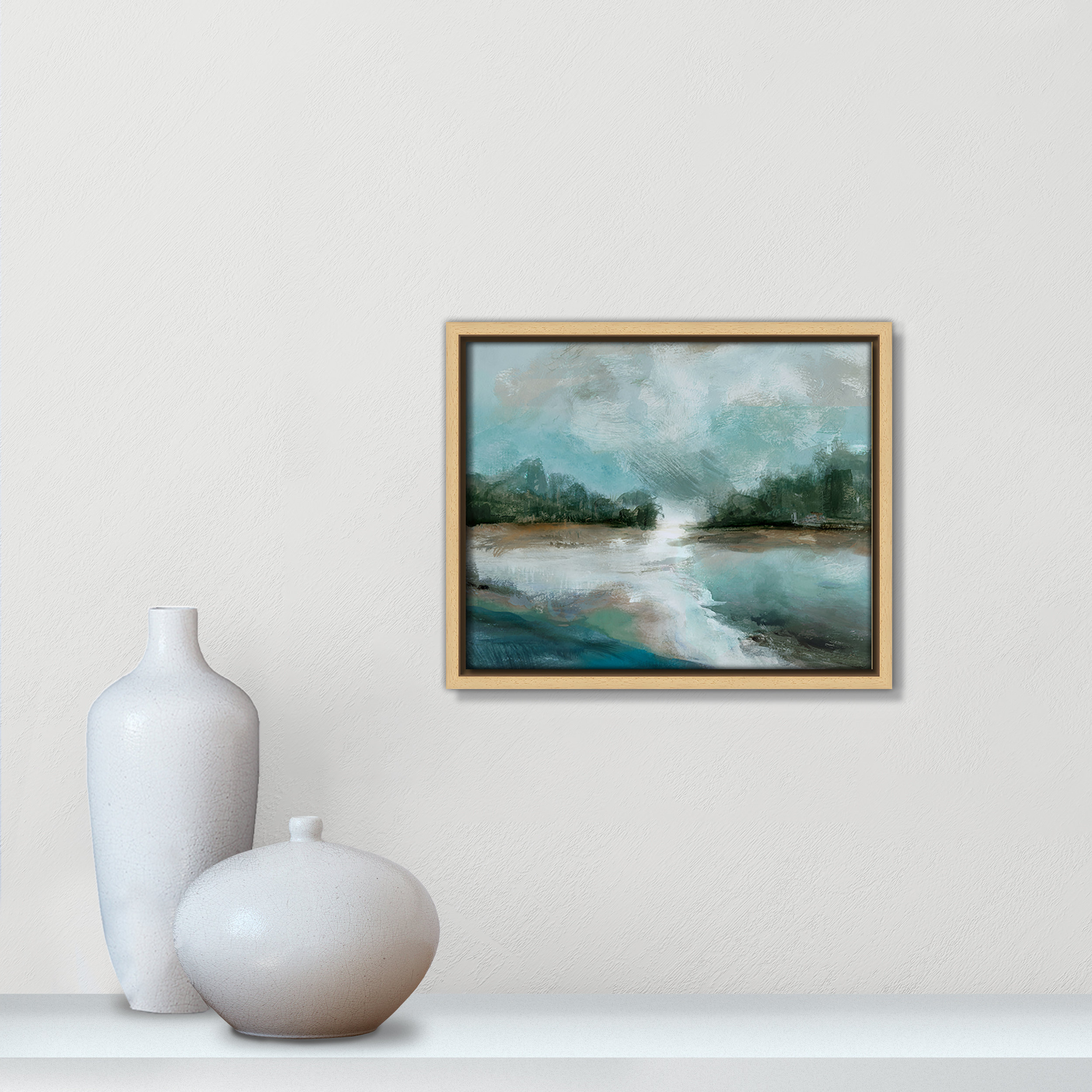 Hokku Designs Janush Spring Fed - Landscape Version Print by Susan Jill ...