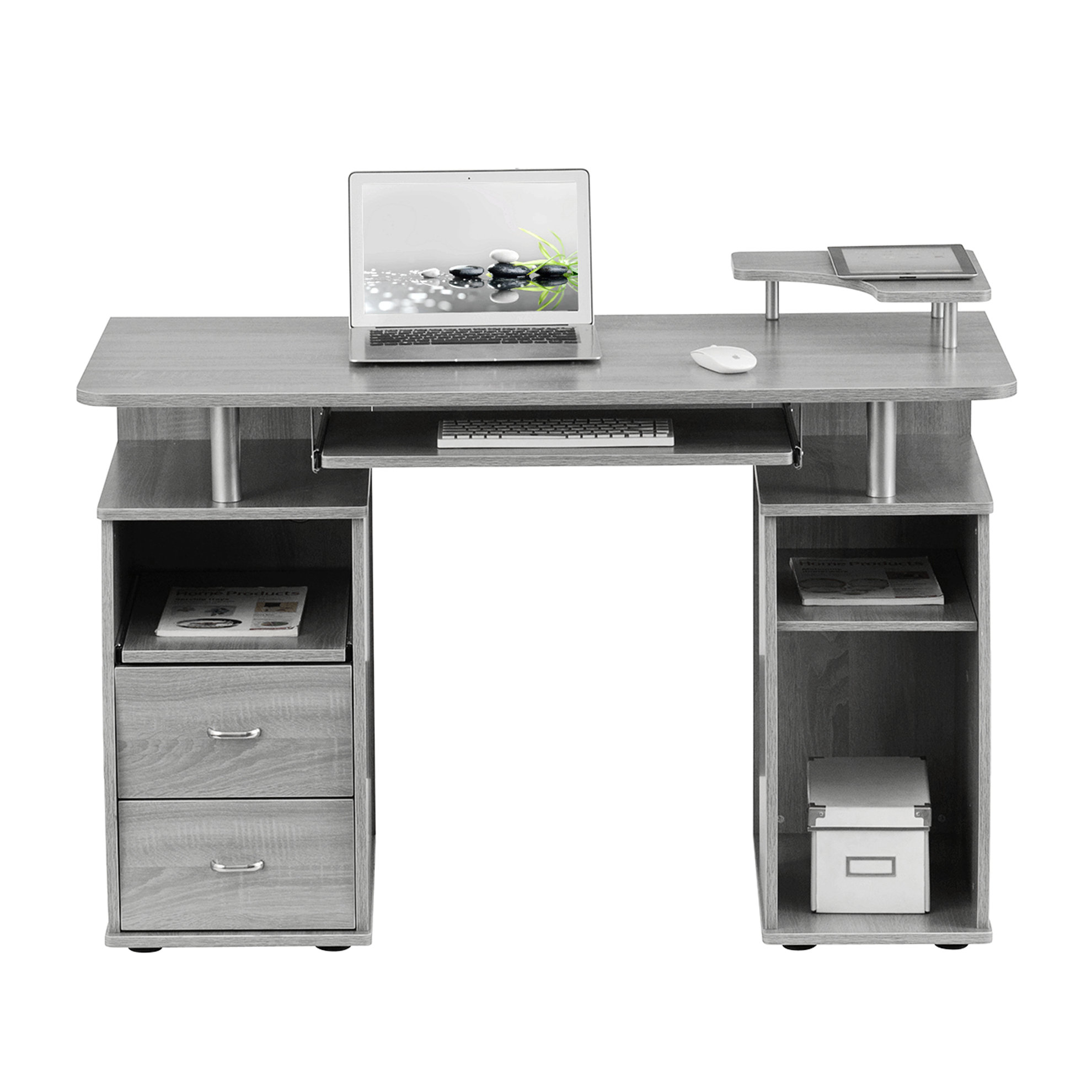 Hokku Designs Techni Mobili Complete Computer Workstation Desk With ...