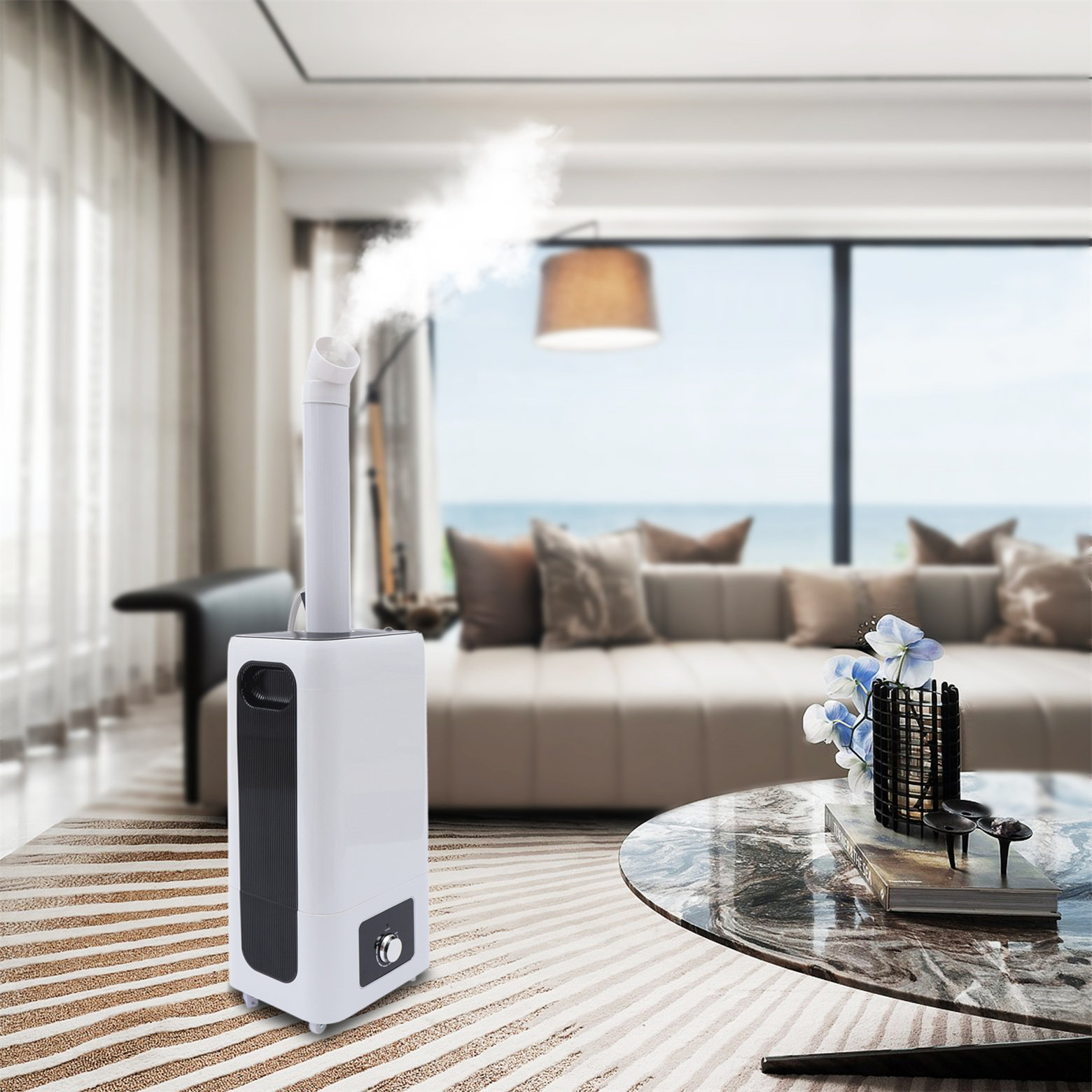 FRONG 23.8 Liters Large Capacity Ultrasonic Industrial Humidifier ...