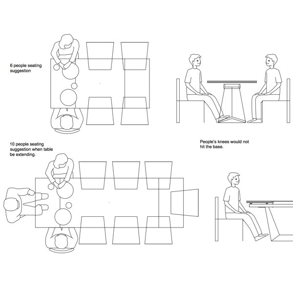 Davee Adair 106.30'''' Dining Table | Wayfair