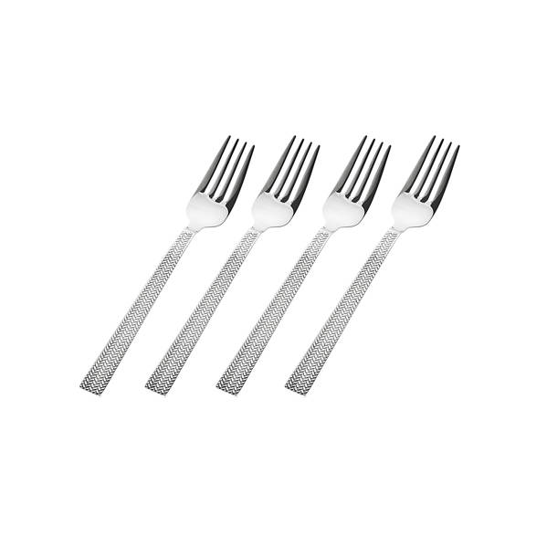 17 Stories Jovan Handcrafted Appetizer Twisted Handle Salad Fork ...
