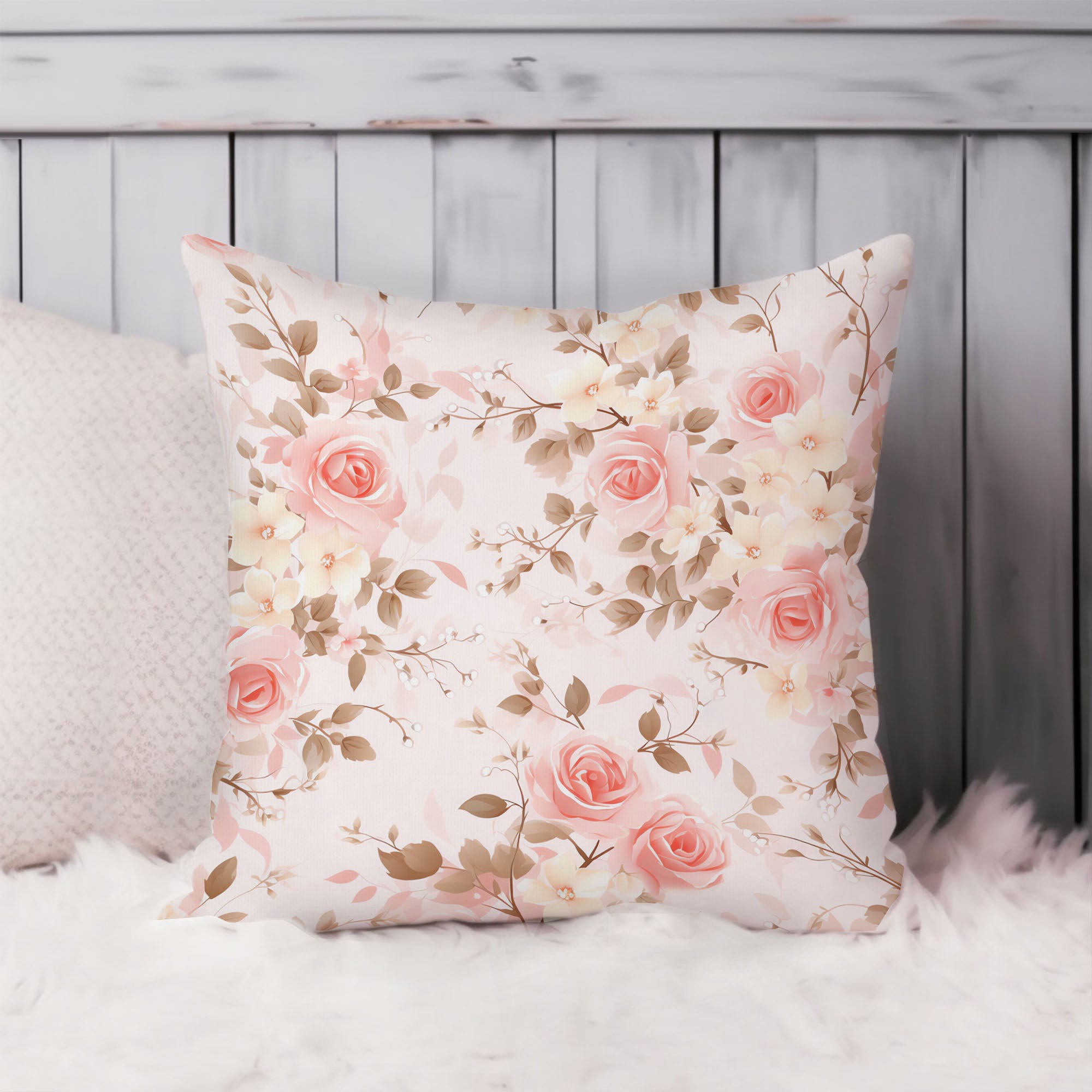 Ethan Taylor Floral Shabby Chic Floral Flowers Pattern III Shabby Chic ...