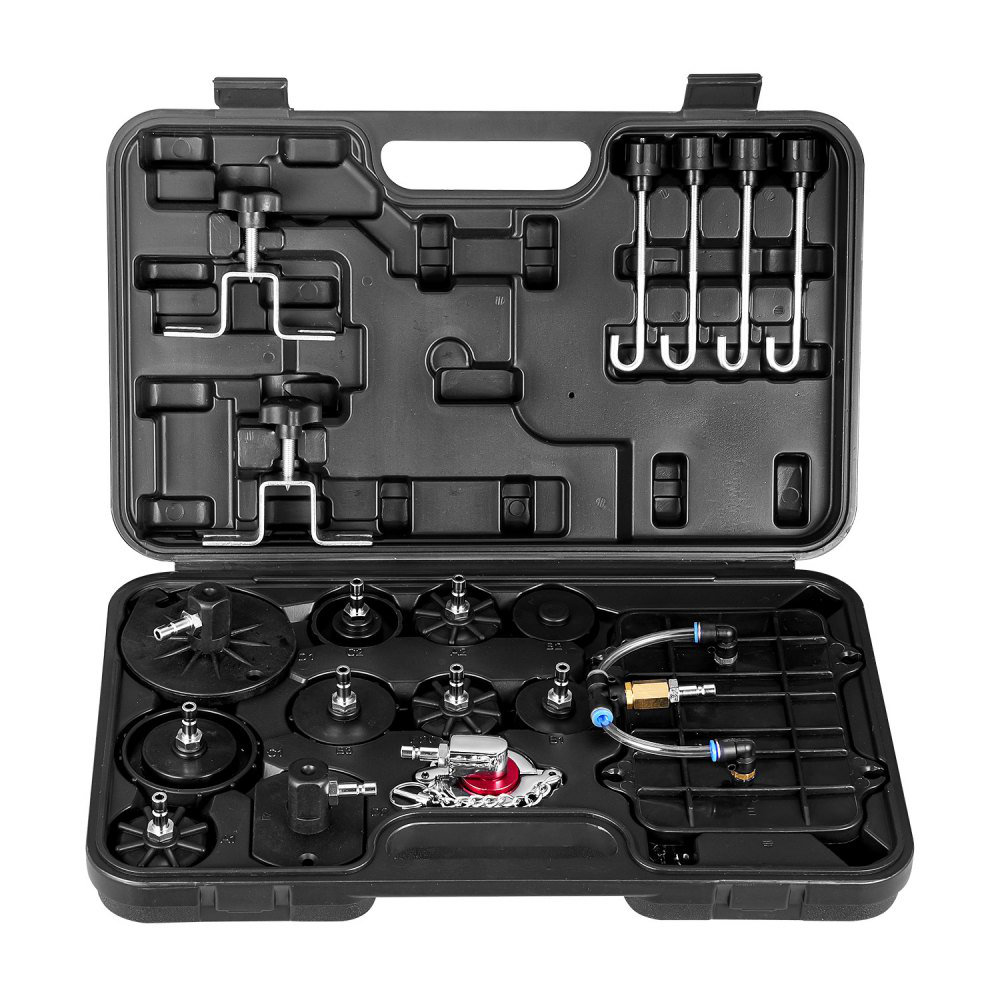 VEVOR 12 Pcs Brake Master Bleeder Kit Brake Bleeder Adapter Set for ...