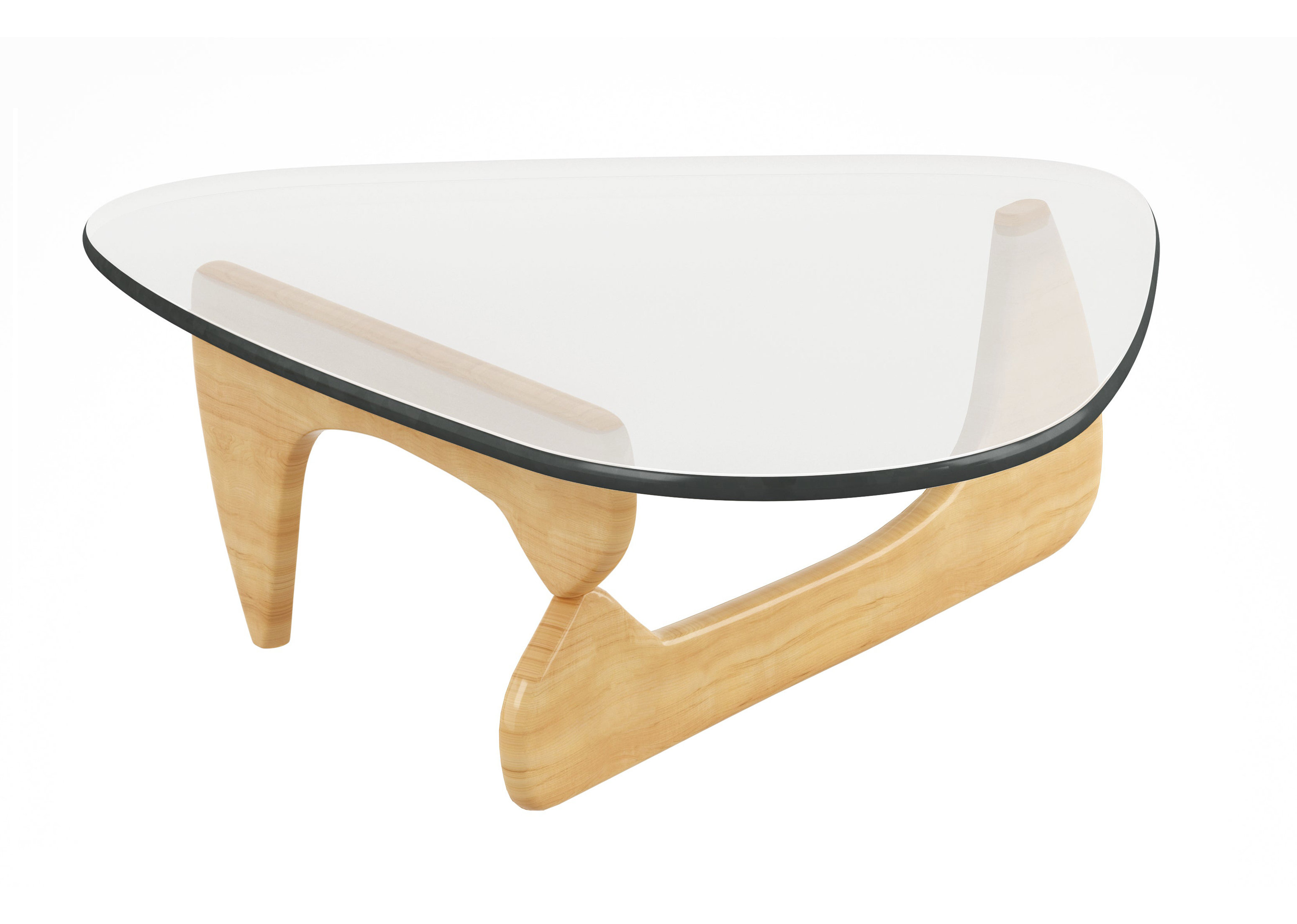 Aron Living Stream Coffee Table, Natural | Wayfair