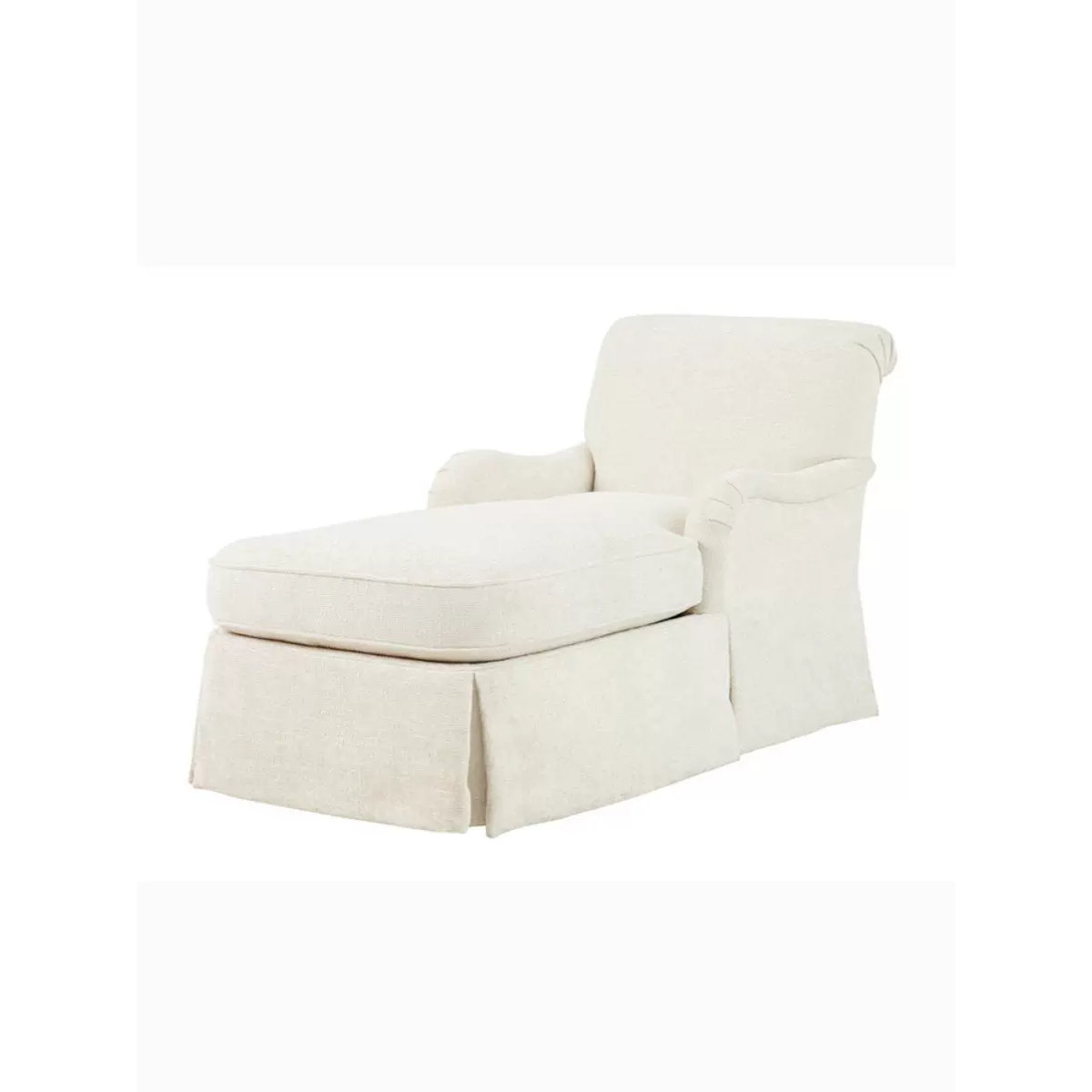 ChairVogue Vintage Cotton And Linen Single Chair Upholstered Chaise ...