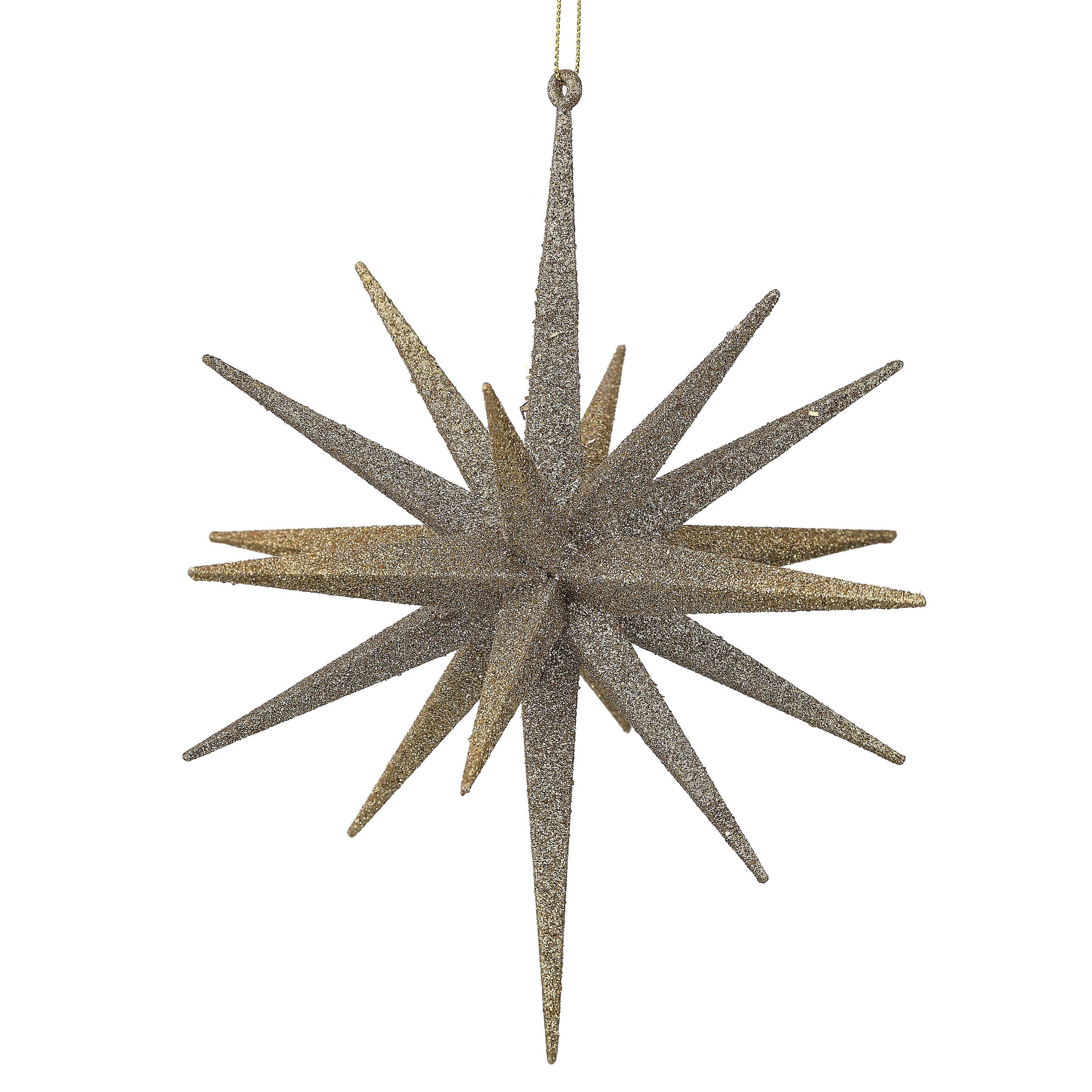 Mercer41 9" Plastic Starburst Ornament | Wayfair