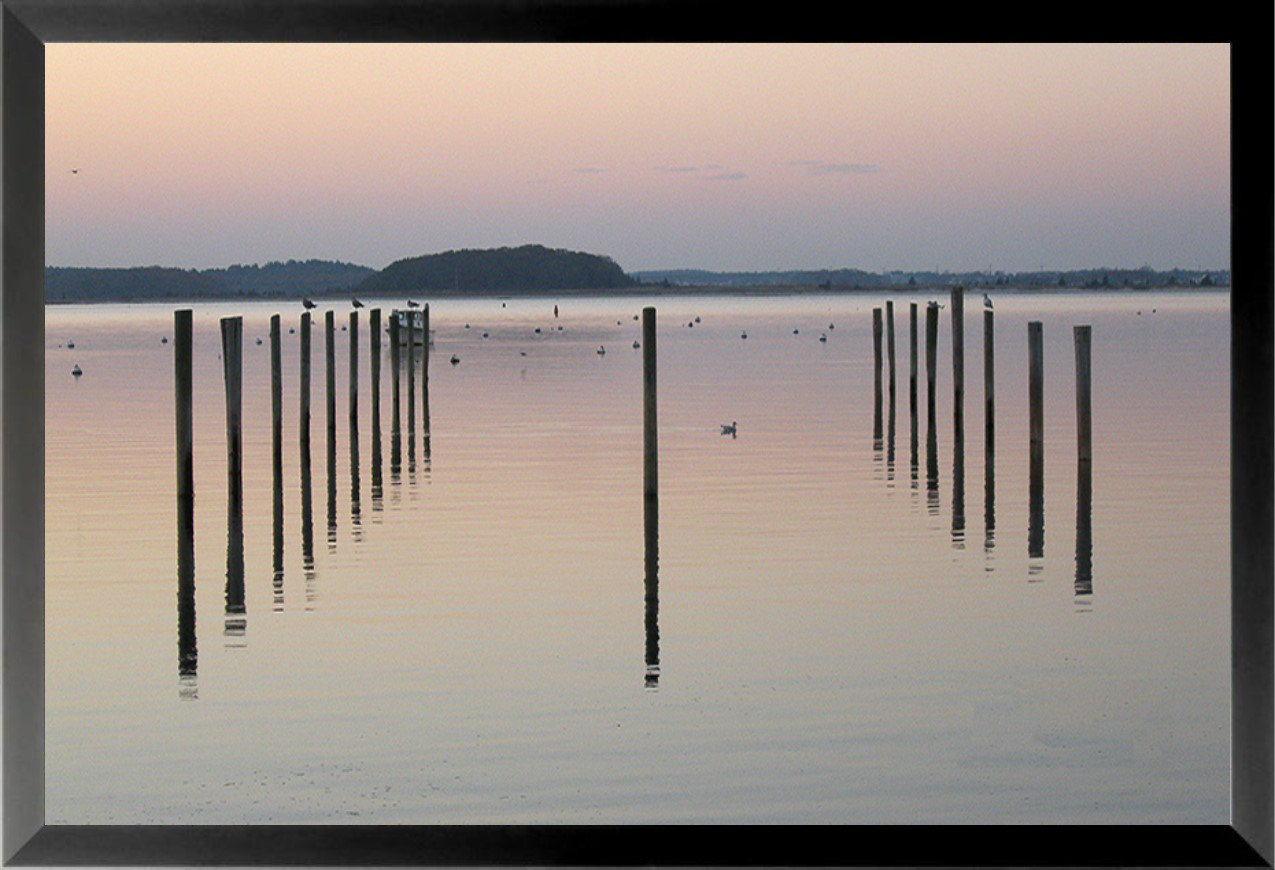 Buy Art For Less 'Cape Cod November Dusk' by Joseph Condon Framed ...