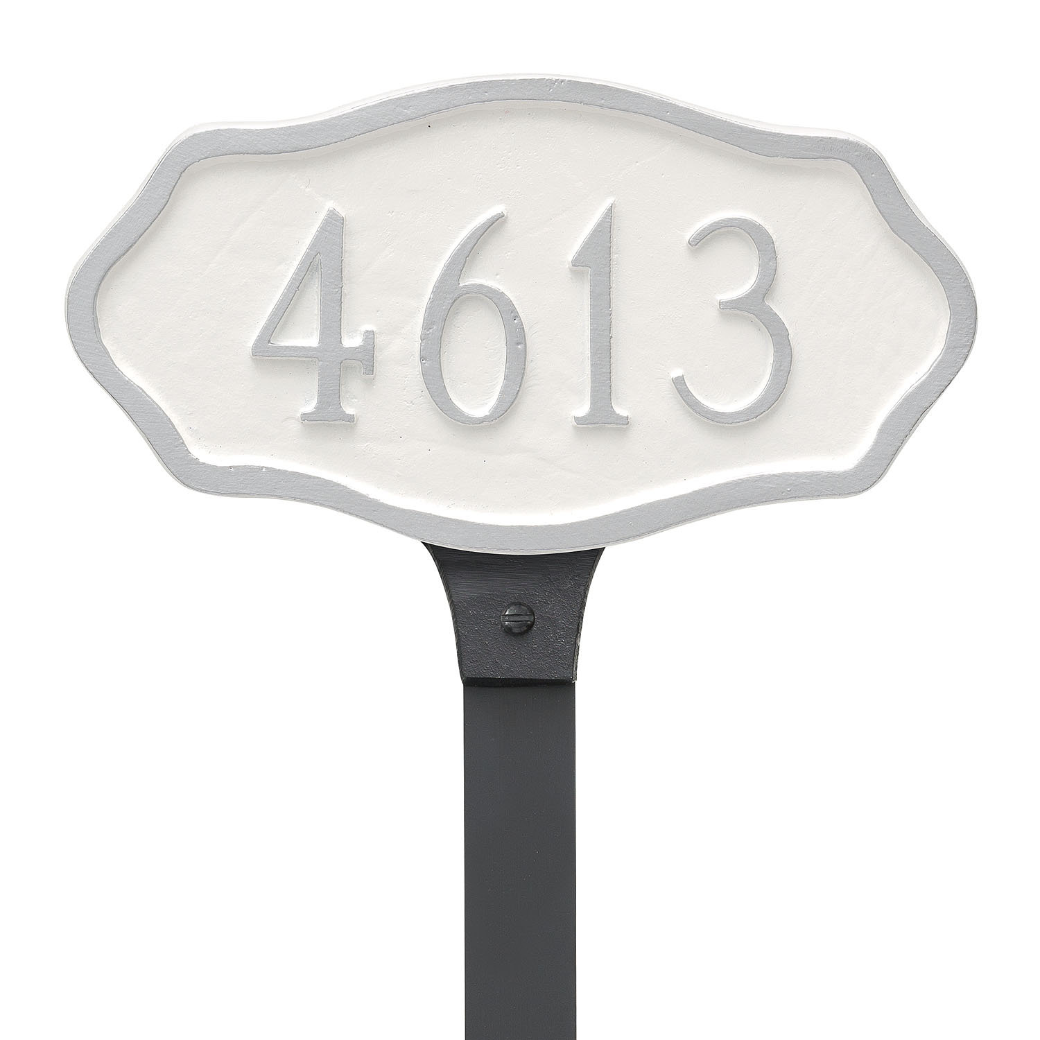 Montague Metal Products Inc. Petite Address Plaque with Lawn & Reviews ...