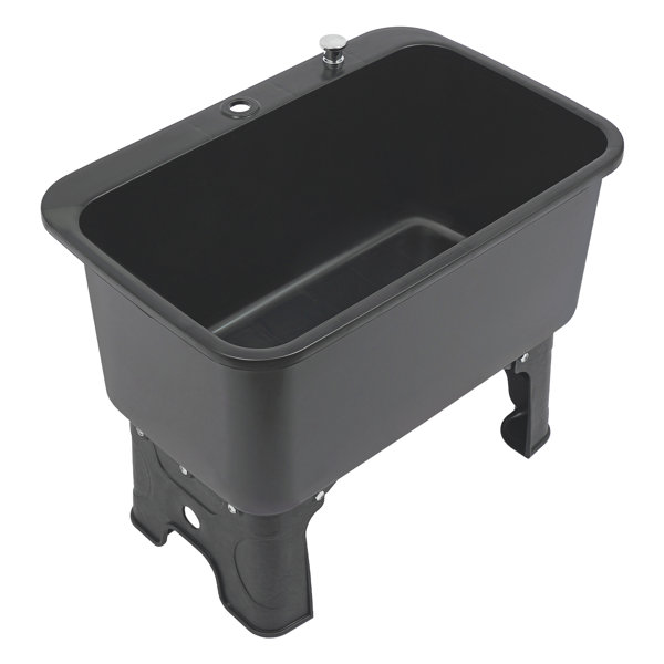 SUNYOU Freestanding Utility Mop Sink 23.62In(W)*18.63In(H) | Wayfair