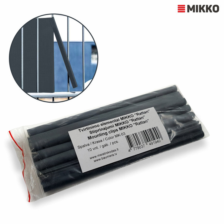 Mikko Rattan Plastic Post Cap for Privacy Screens | Wayfair.co.uk