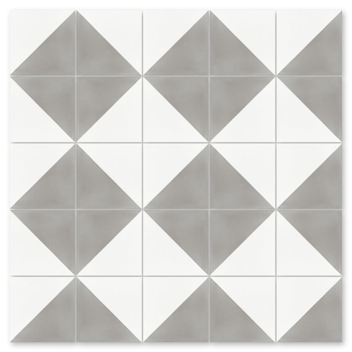 Villa Lagoon Tile Man Overboard 8" x 8" Cement Wall & Floor Tile | Wayfair