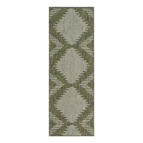 Green Runner Outdoor Rugs You'll Love | Wayfair