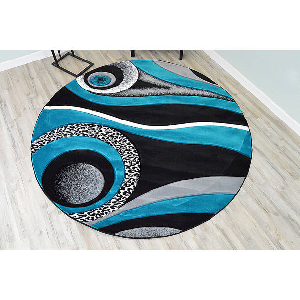 Ivy Bronx Mccampbell Abstract Rug & Reviews | Wayfair