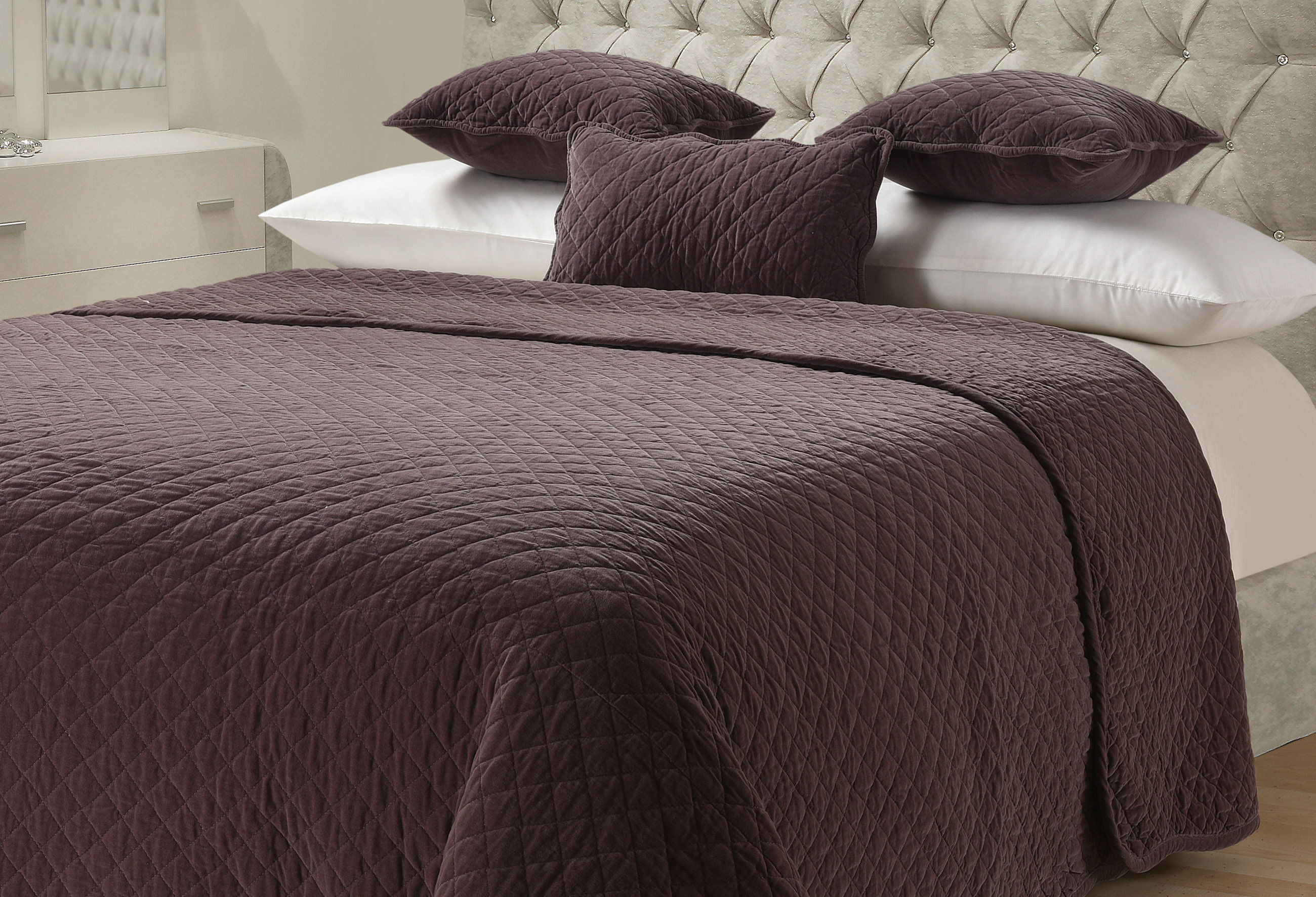 17 Stories Moriani Premium Cotton Velvet Luxury Heavyweight Throw ...