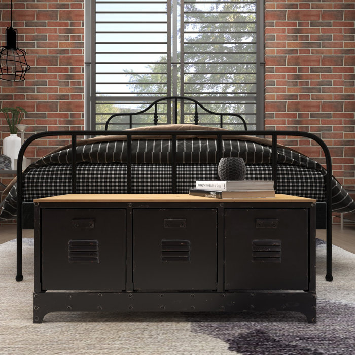 Williston Forge Iron Storage Bench & Reviews - Wayfair Canada