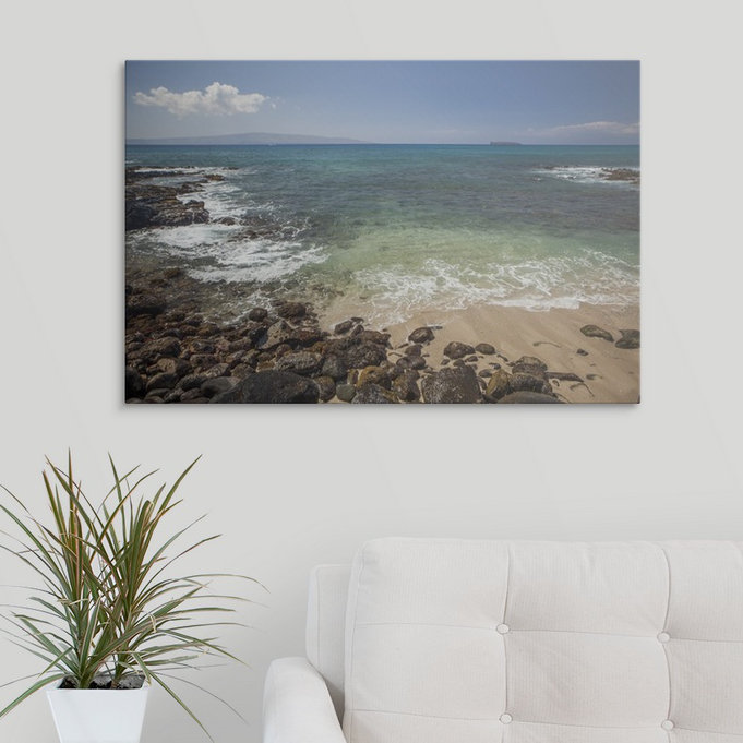 Highland Dunes Mccafferty 'Rocky Coast' by Aaron Matheson Photographic ...