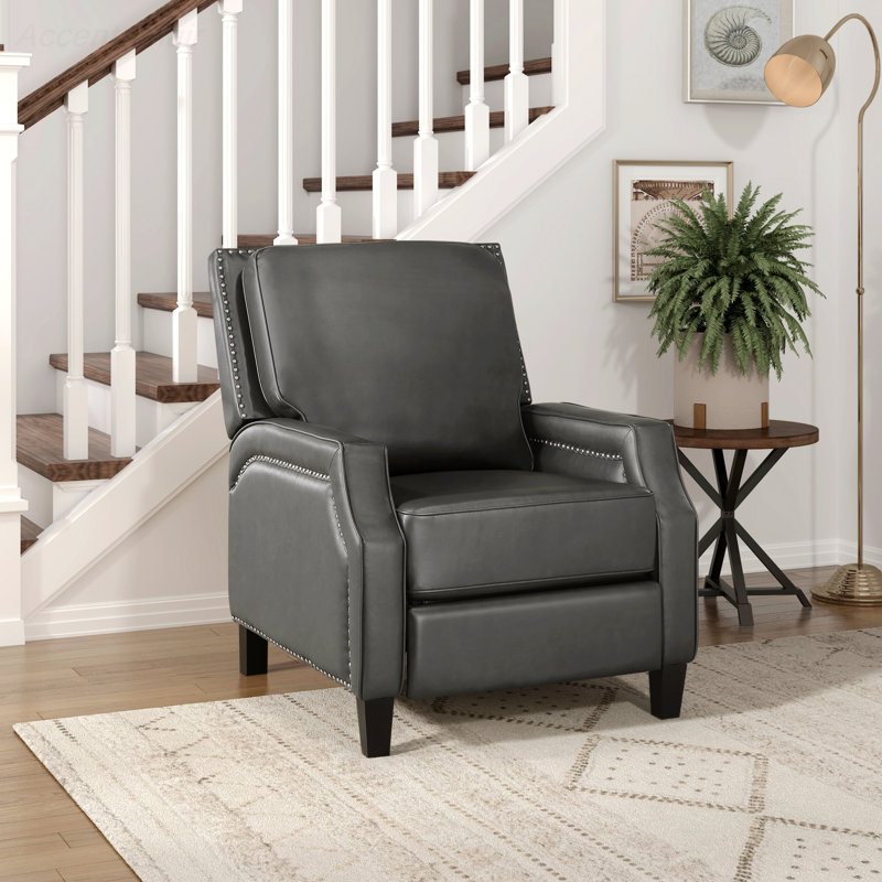 Red Barrel Studio® Accent Chair, Push Back Reclining Chair ...
