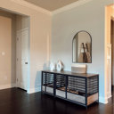 Wade Logan® Brazee Arch Wall Mirror Metal Bathroom Vanity Accent Mirror ...