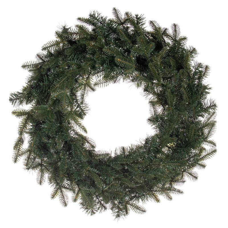 Alcott Hill® 30" Georgian Fraser Fir Artificial UnLit Wreath with 480 ...