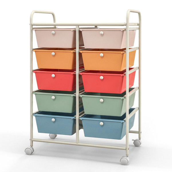 Rebrilliant Myrta 10 Drawer Storage Drawer | Wayfair