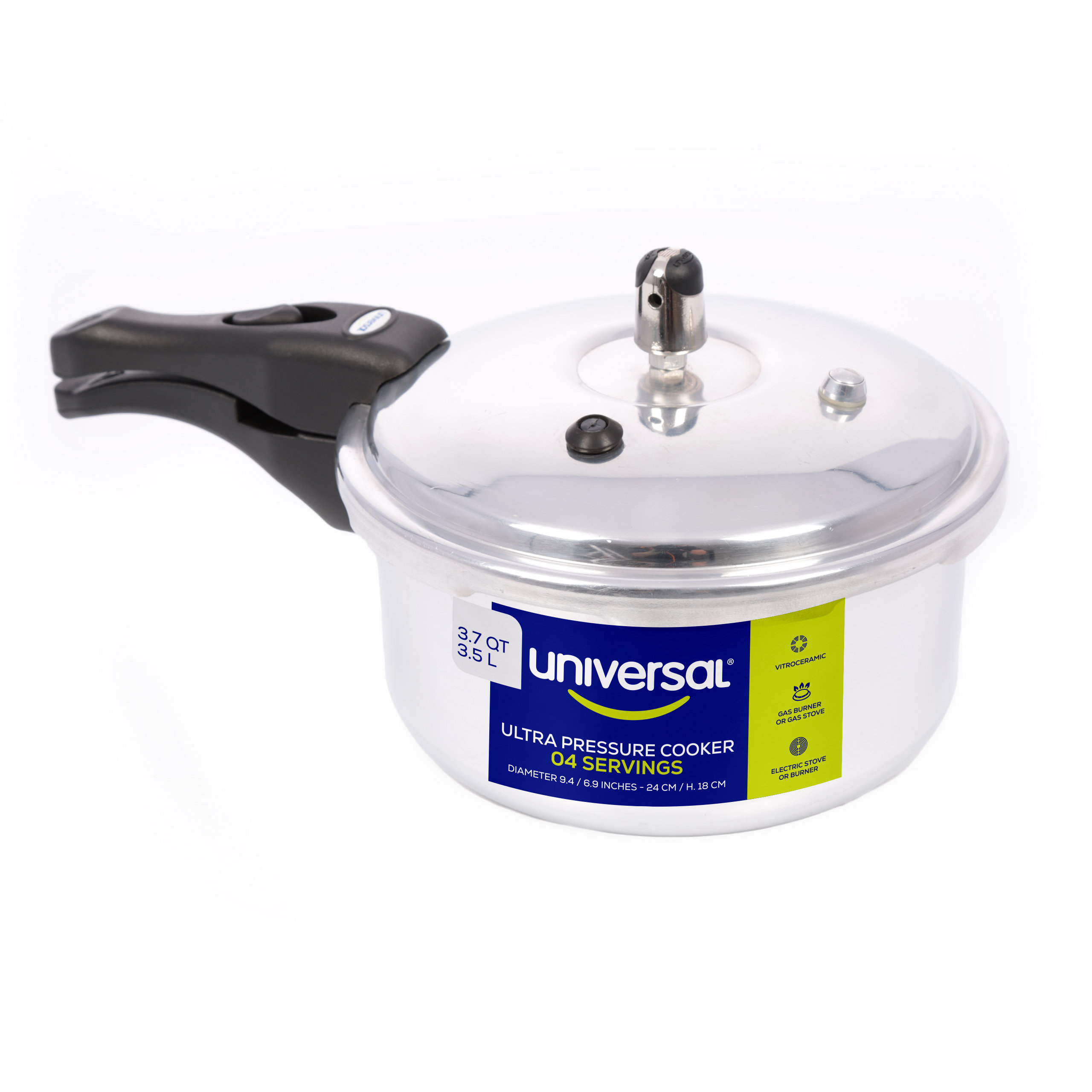 Universal Anti-Rust Aluminum Ultra Pressure Cooker, Pressure Cooker for ...
