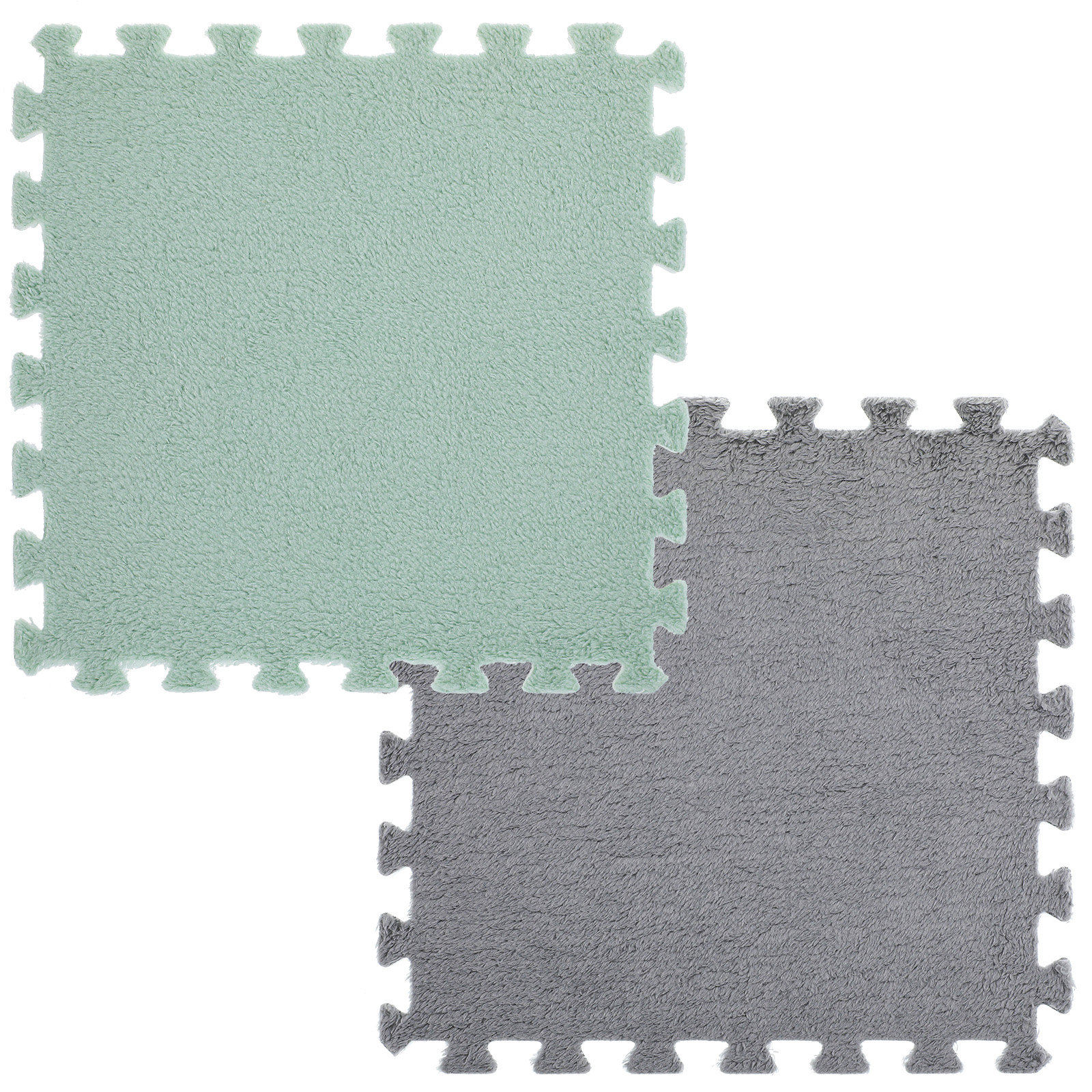 Hokku Designs 48Pcs Foam Floor Tiles: Interlocking Foam Play Mat For ...