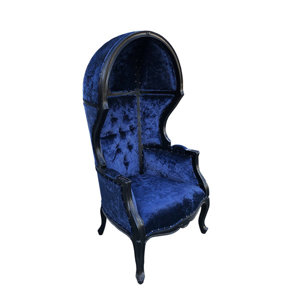 Rosdorf Park Vogler 30" Wide Velvet Balloon Chair & Reviews | Wayfair