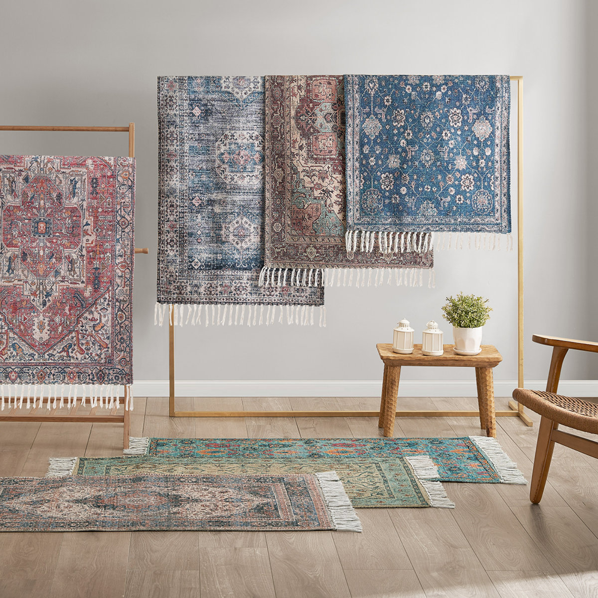 Jessica Simpson Machine Washable, Slip Resistant Accent and Runner Rugs ...