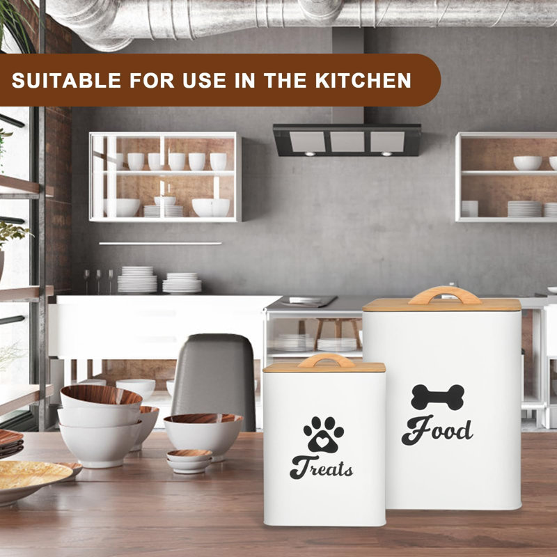 Bisiot 10 Lb. Metal Food Storage Container | Wayfair