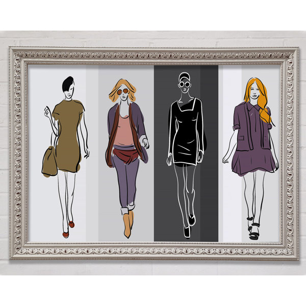 Bright Star Catwalk Trends - Single Picture Frame Print | Wayfair.co.uk