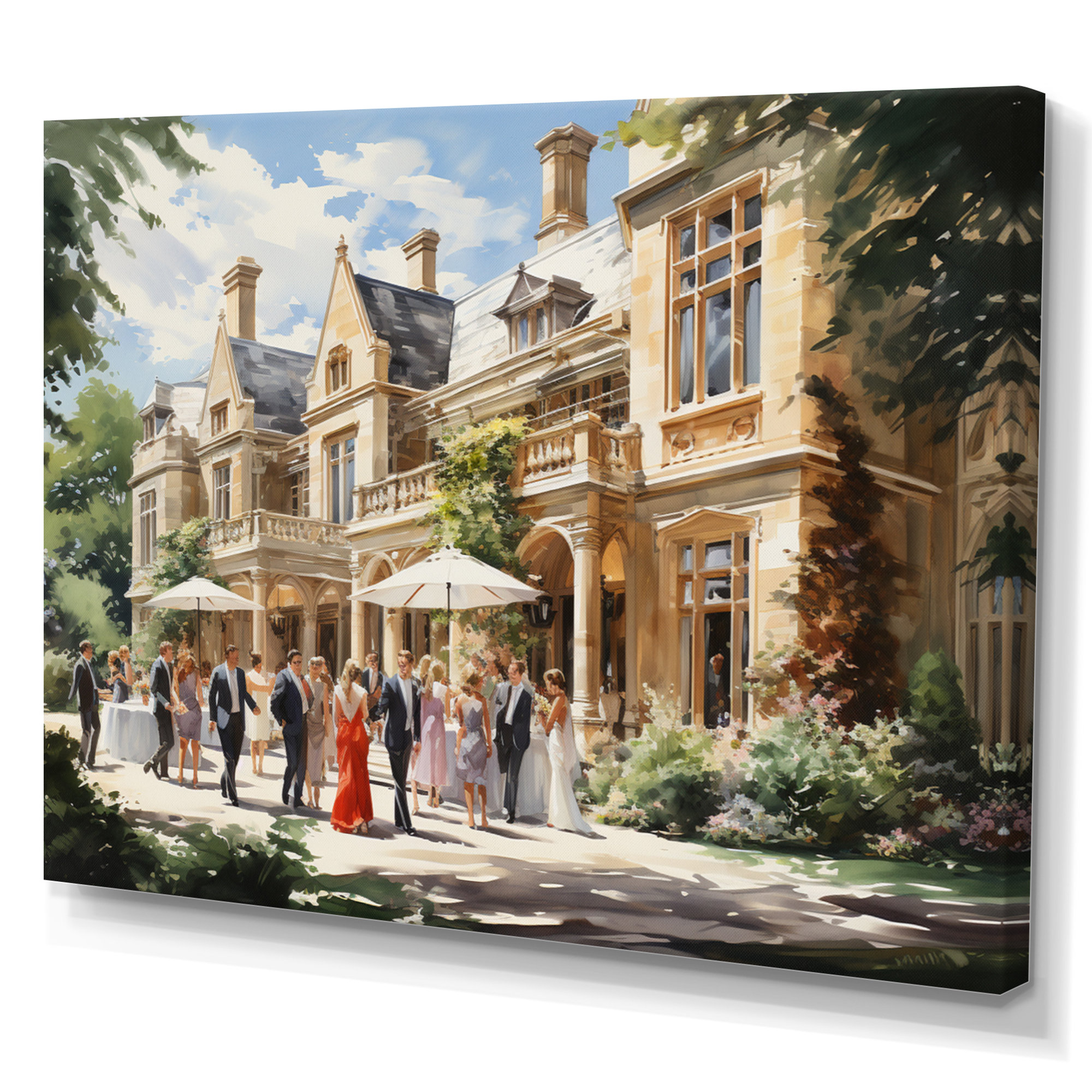 Red Barrel Studio® Country Clubs Social Gathering - Country Clubs Wall ...