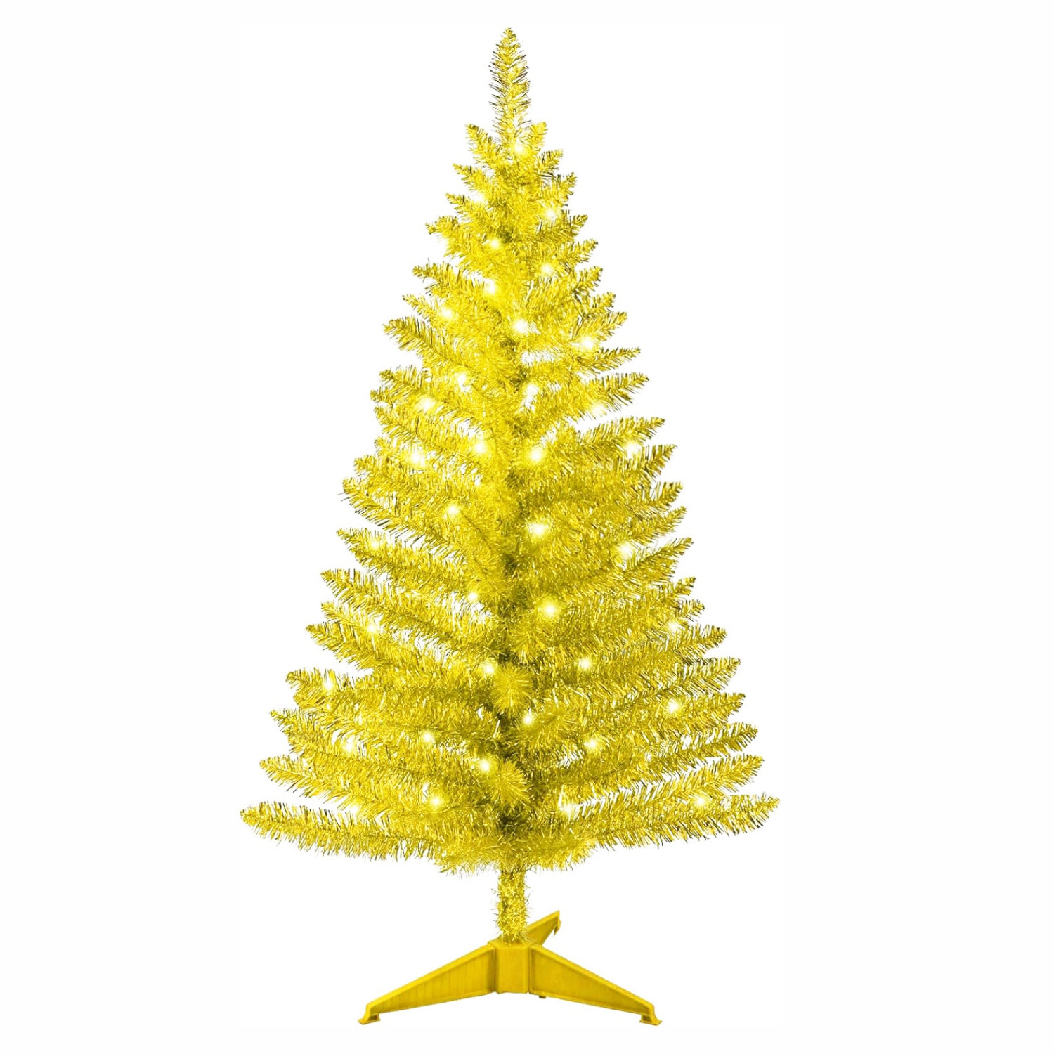 Ameriwood 4ft Lighted Artificial Christmas Tree | Wayfair