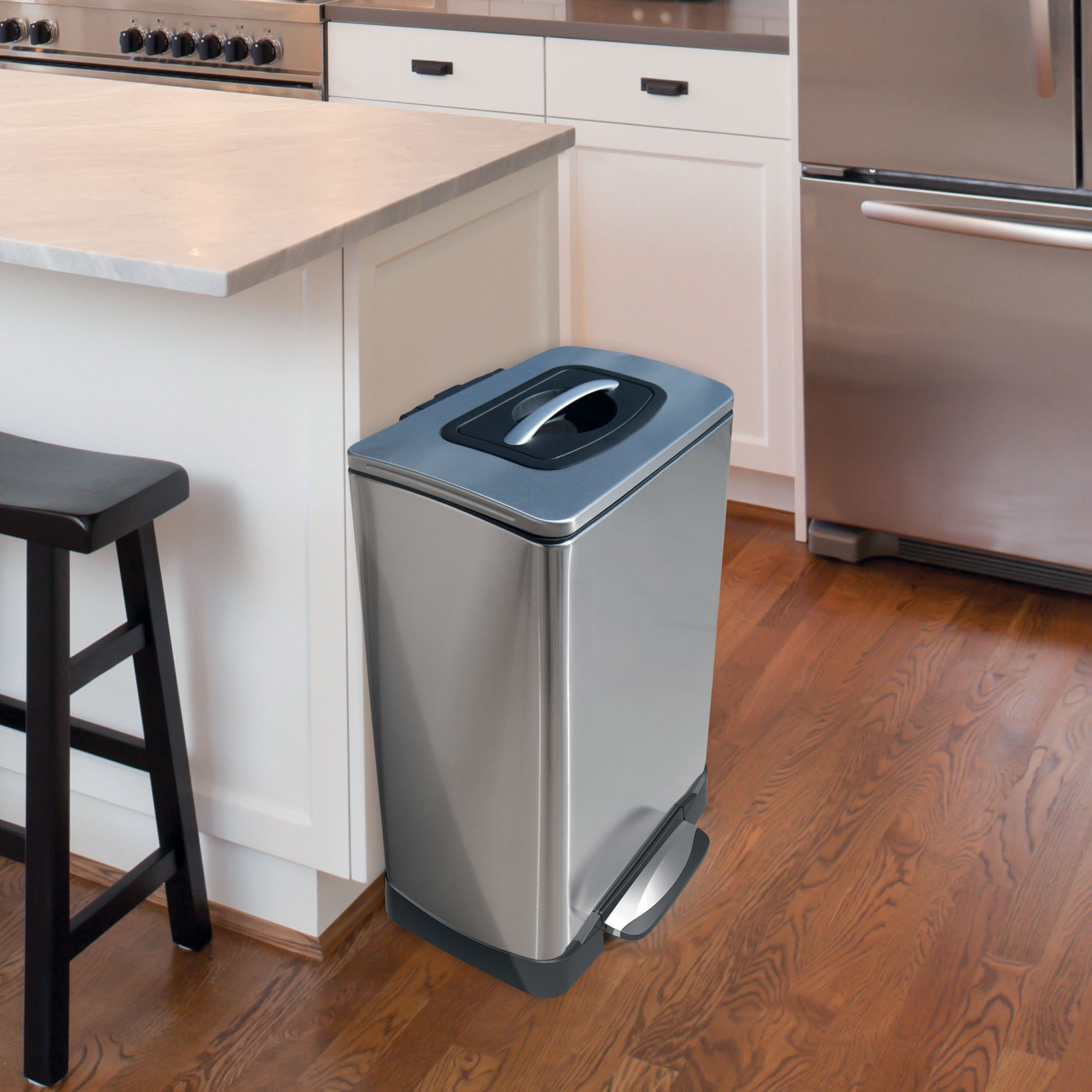 WFX Utility™ Altis Trash Krusher Trash Can & Reviews | Wayfair